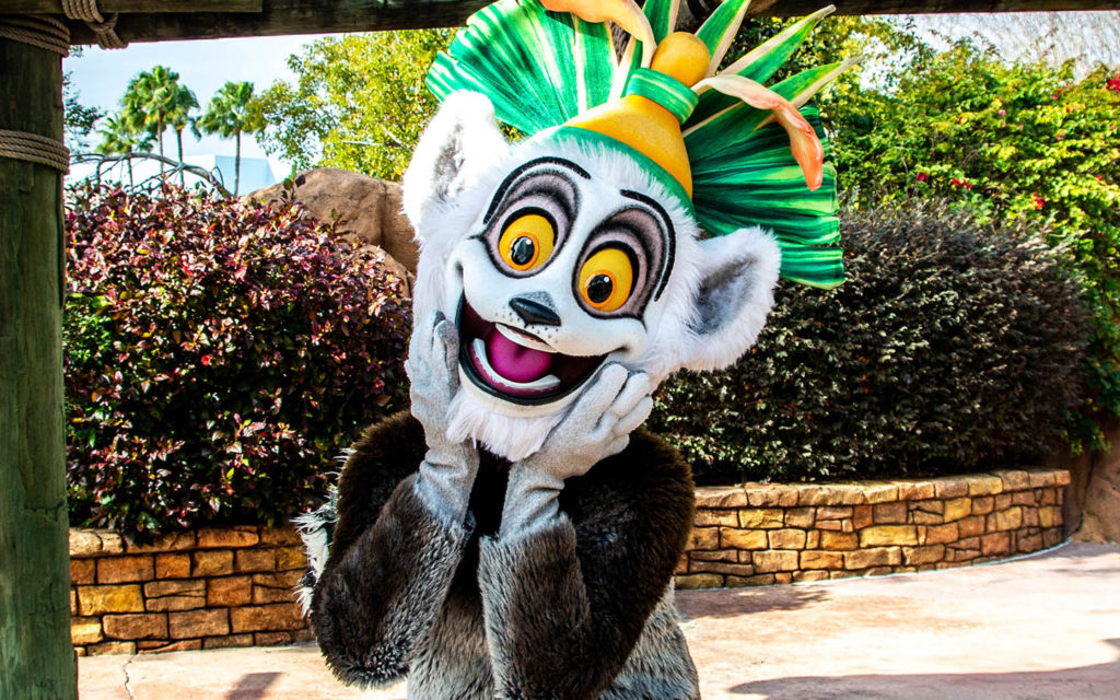 02_King Julien from Madagascar - DreamWorks Destination Opening This ...