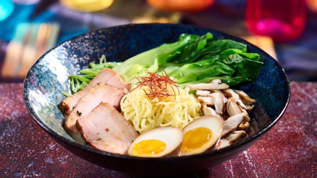Tonkotsu Ramen at The Blue Dragon Pan-Asian Restaurant in Universal ...